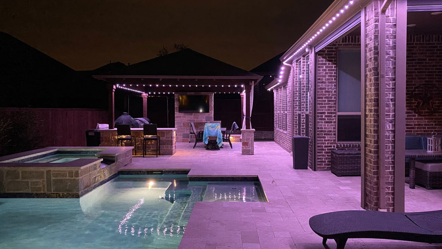 Modern Lightscapes | Permanent Outdoor Lights | San Diego