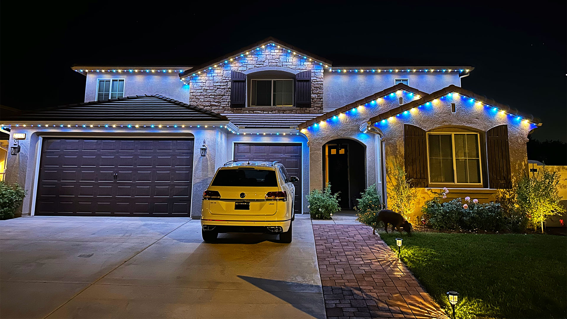 Outdoor Game Day Lighting San Diego - Modern Lightscapes